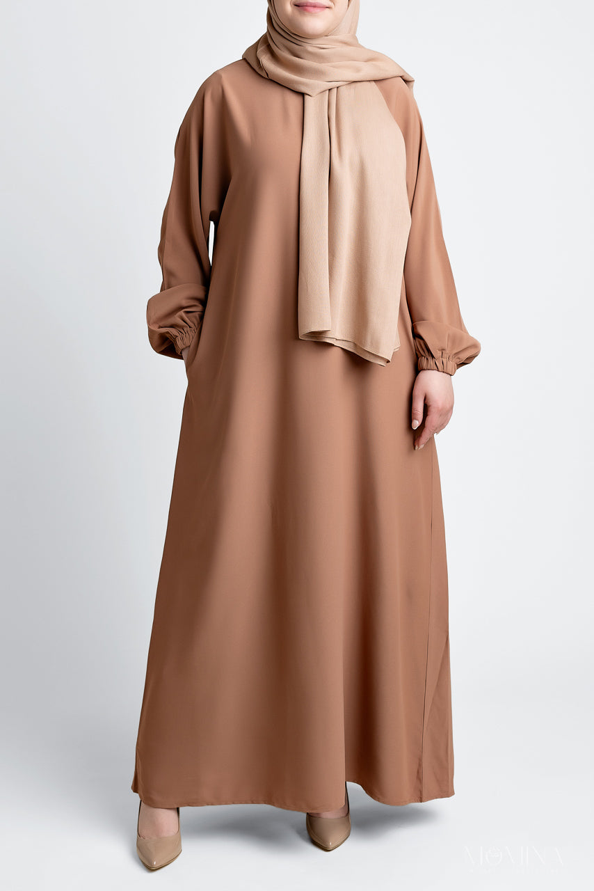 Classic Abaya - Aminah | Everyday Wear + Side Pockets